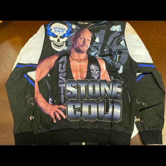 Jackets & Coats | Stone Cold Steve Austin Chalk Line Jacket | Poshmark